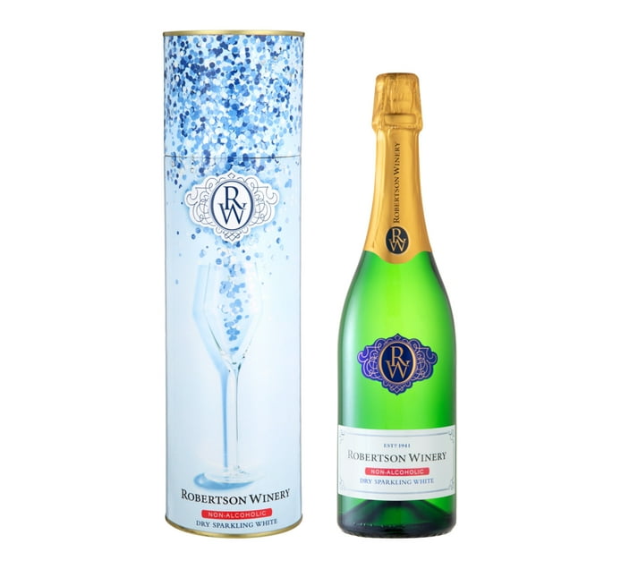 Robertson Winery Non-Alcoholic Sparkling Dry White (6 x 750ml) | Makro