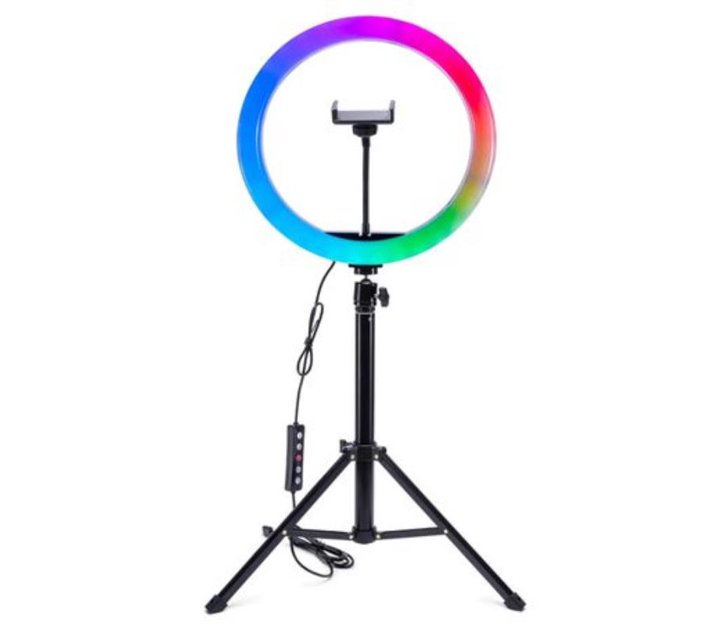 Someone’s in a Makro 18 Inch RGB Colourful Ring Light with Stand Mood