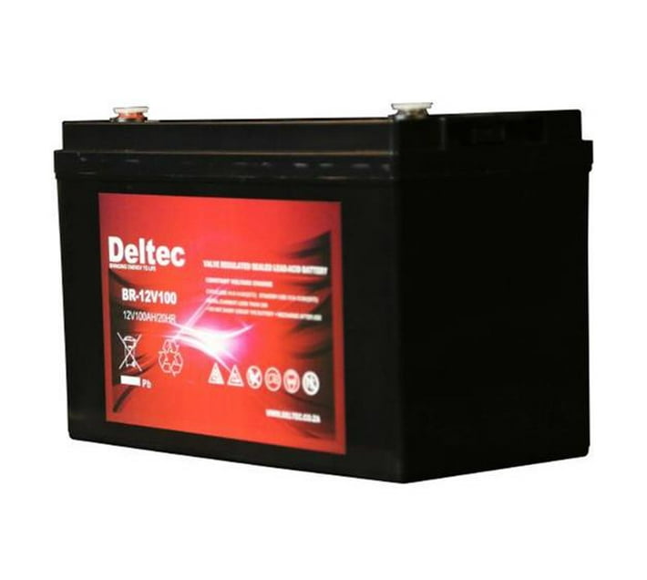 Someone’s in a Makro Deltec 12V 100Ah Agm Deep Cycle Battery Mood
