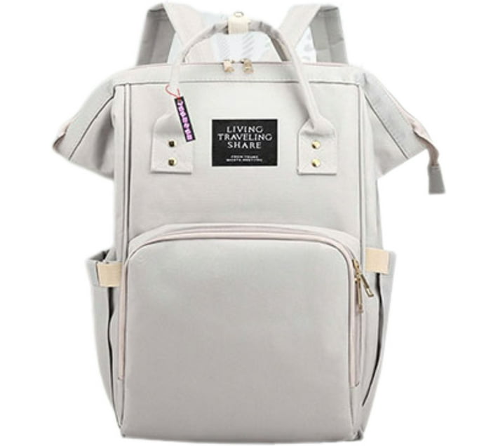 Generic Multifunctional Backpack Nappy Bag Tote (White) | Makro
