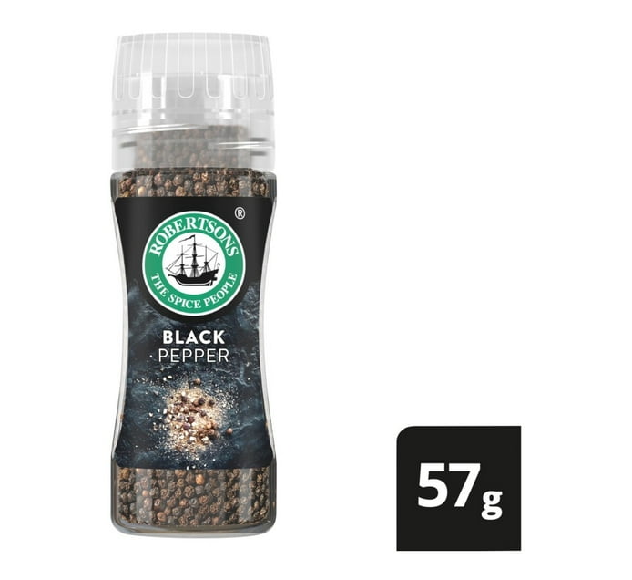Buy Robertsons Pepper Corn Grinder (10 x 100ml) in Bulk | Makro Business