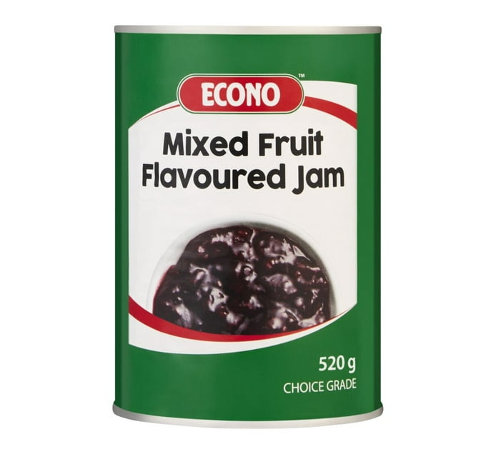 Buy Econo Mixed Fruit Flavoured Jam 520g Choice Grade in Bulk | Makro ...