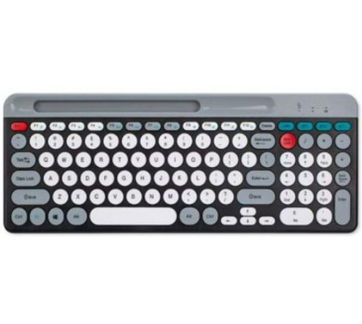 Andowl OK8066 Parallel Import Bluetooth Multi-device Keyboard (Black ...