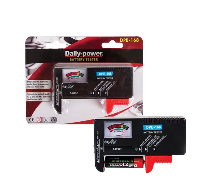 Someone’s in a Makro Daily Power Battery Tester For Batteries of 1.5v ...