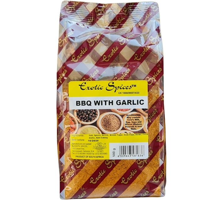 Buy Exotic Spices BBQ with Garlic (500 g) in Bulk | Makro Business