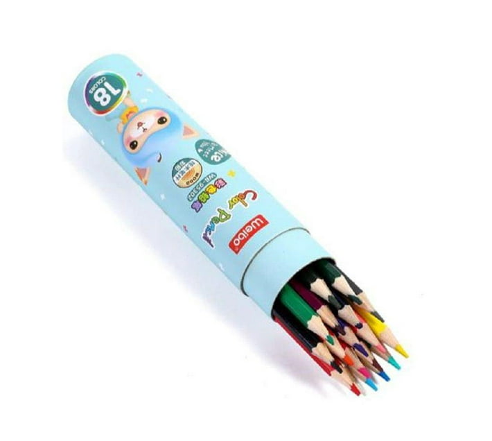 Someone’s in a Makro Color Pencils -18 Pencils - Blue Mood