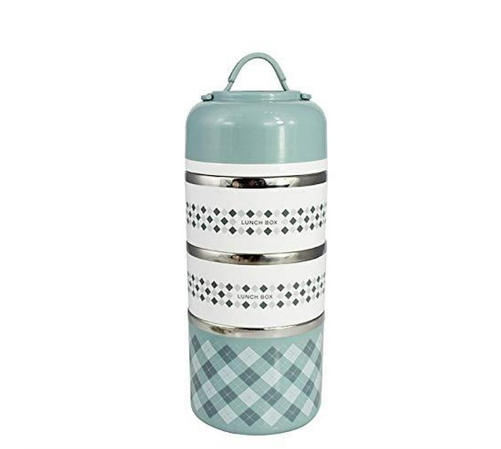 Someone’s in a Makro Stainless Steel 3 Layer Vacuum Lunch Box Mood