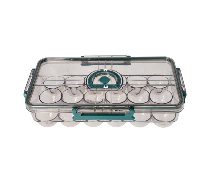 Someone’s in a Makro Clear Plastic Rectangular 18 Egg Holder 325Cm Mood