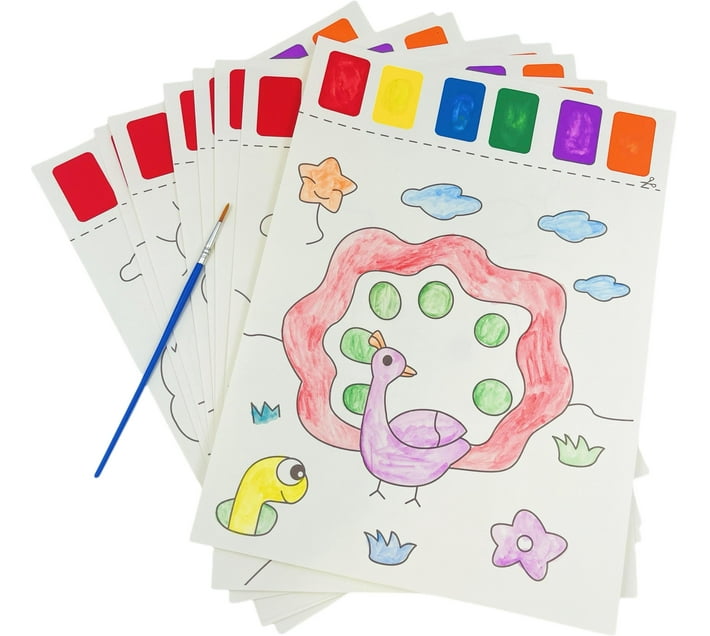 Shinning Paint with water Watercolour Multi 31.8 cm x 38.5 cm Multi ...