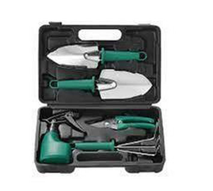 Ergonomic Handle Garden Tool Set Green 5 Piece | Makro