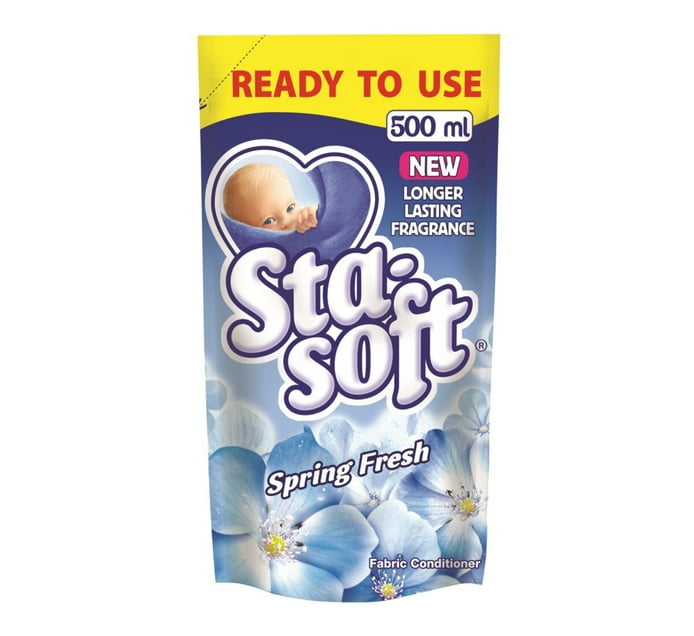 Buy Sta-soft Fabric Softener Smart Pack Sprg Fresh (24 x 500ml) in Bulk ...