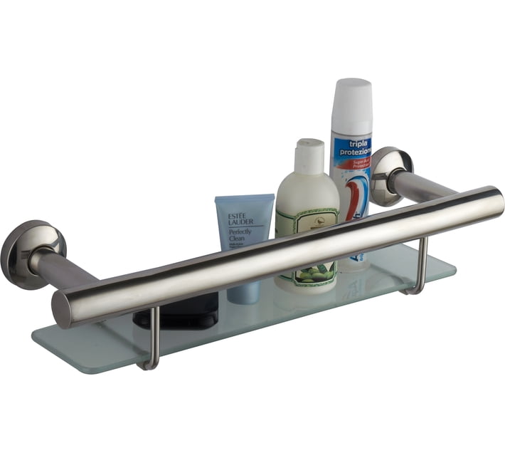 Bodie EZI-Living - Bath Shelf Shelf Organizers (Silver, Galvanized ...