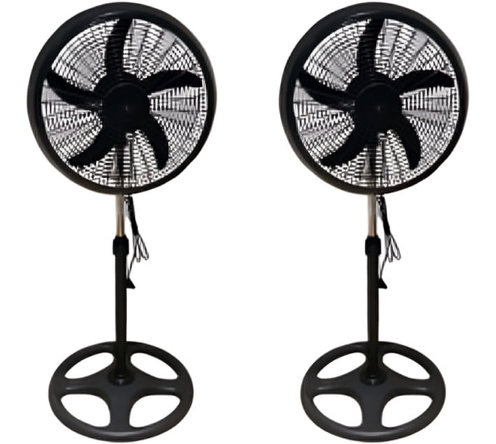 Buy istar 18 inch A 457.2 mm Pedestal Fan (BLACK, Pack of 2) in Bulk ...