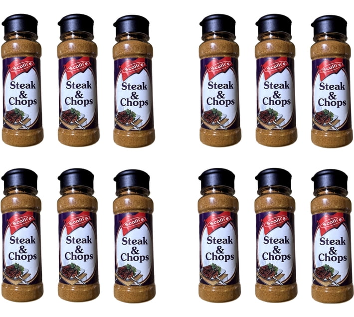 Scalli's STEAK & CHOPS 200 ML SHAKERS (12 x 200 g) | Makro