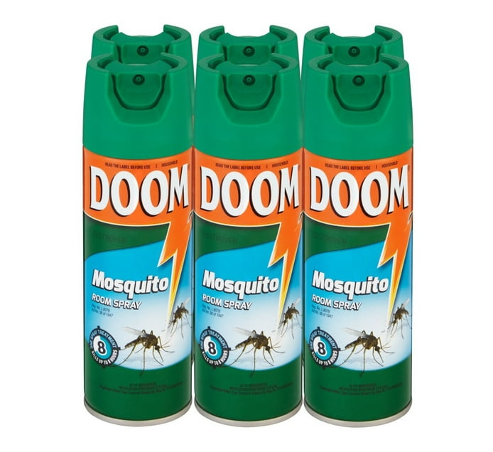Doom Mosquito Room Spray (6 x 180ml) | Makro