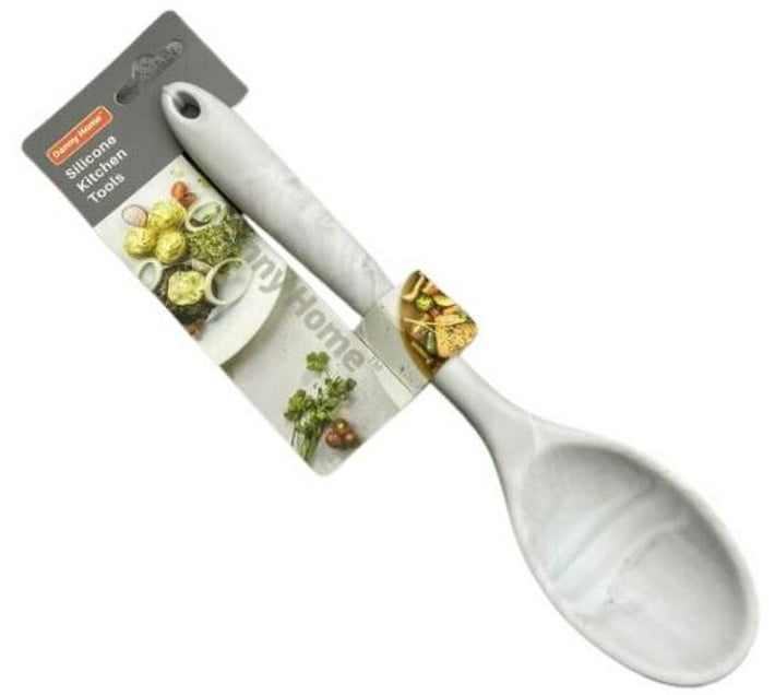danny home DH2974 Marble Silicone Dishing Spoon 26cm Silicone Serving ...