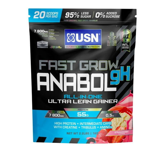 USN 1kg Fast Grow Anabolic | Makro