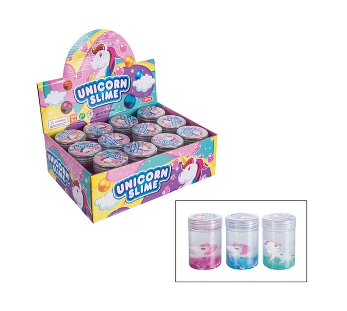 Novelty Unicorn Slime (12 Pack) | Makro