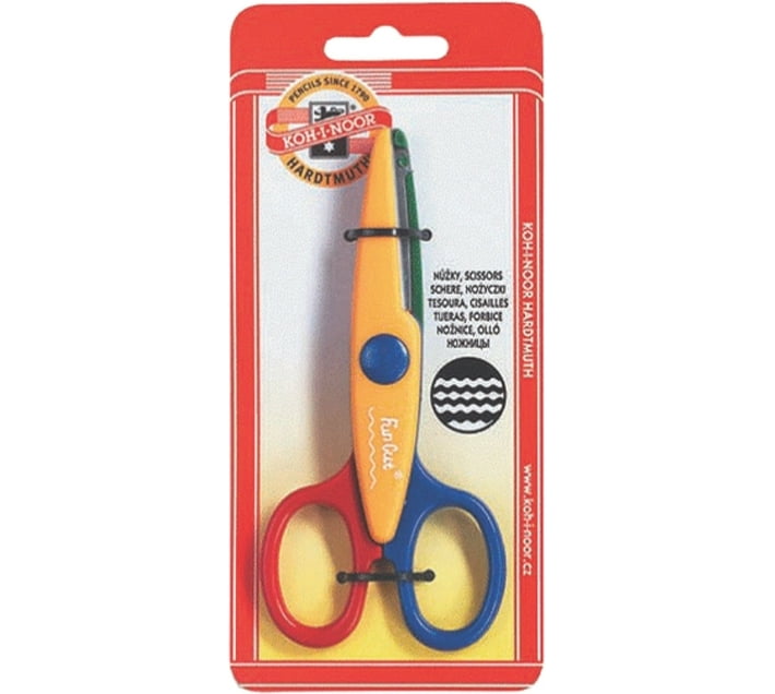 Koh-I-Noor fun scissor small wave Scissors (Multicolor) | Makro