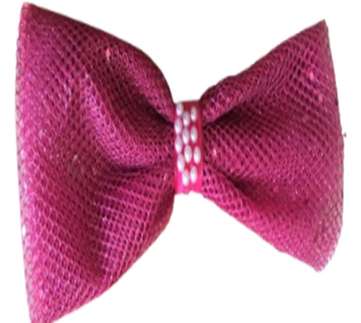 LONDZ Large Pink Sparkle Hair Bow Clip Hair Clip (Pink) | Makro