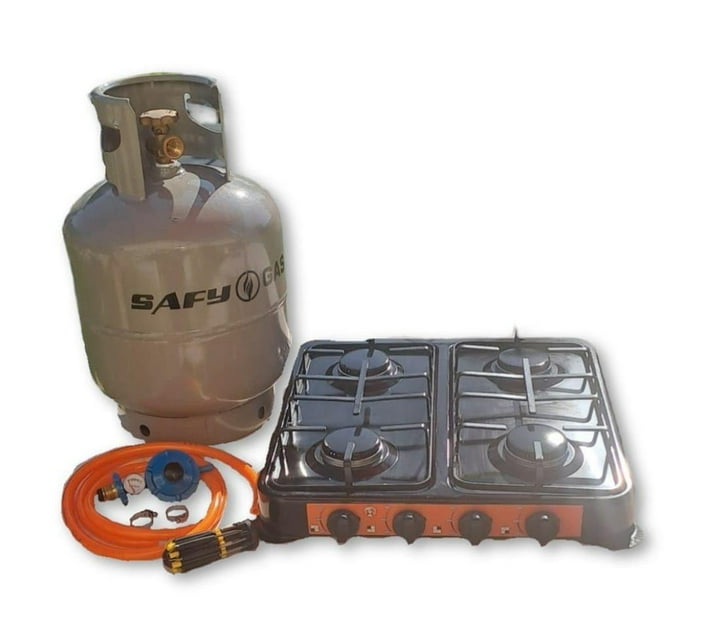 Someone’s in a Makro 4 Plate Gas Stove, Fittings, 9kg Gas Cylinder & Pocket Screw Driver Set Mood