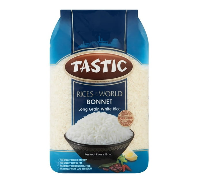 Tastic Bonnet White Rice (10 x 2kg) | Makro