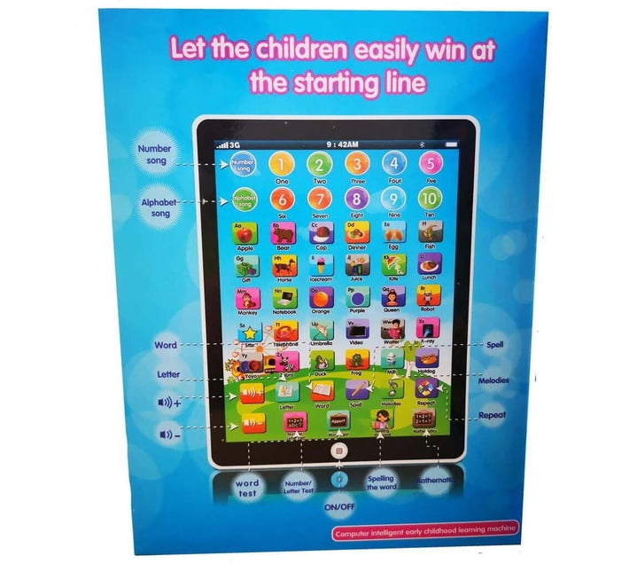 Buy GREENWOOD DYNAMIC Educational Play Pad LCD Writing Pad (Black) in ...