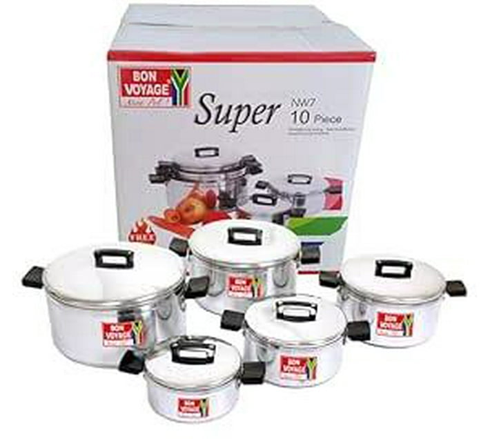 gloryhome 8030 Stainless Steel Cookware Set | Makro