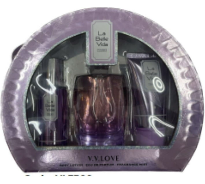 VV Love La Belle Vida Fragrance Set Eau de Parfum - Fruity for Women ...