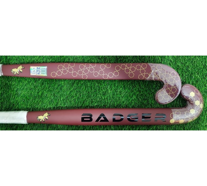 Buy Badger Maroon Gold Hockey Stick - 87.63 cm (Maroon, Gold) in Bulk ...
