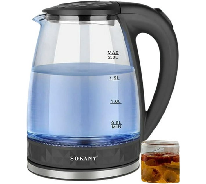 SOKANY SK-1045 Electric Kettle (2 L, Black) | Makro