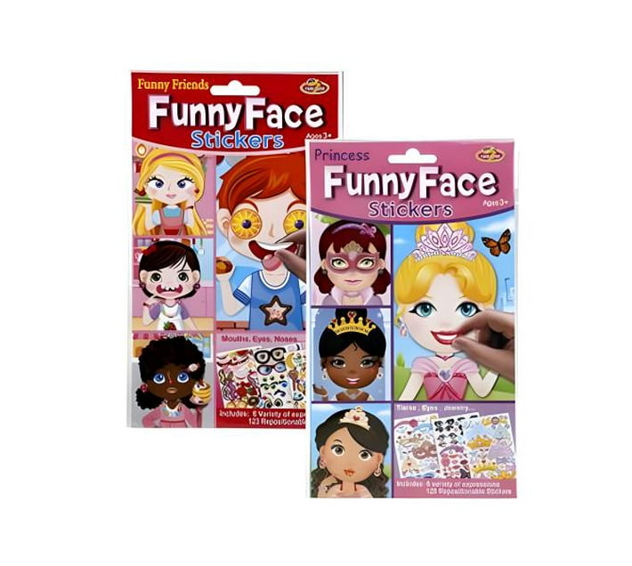 Someone’s in a Makro Make A Face Sticker Set (Pack of 3) Mood