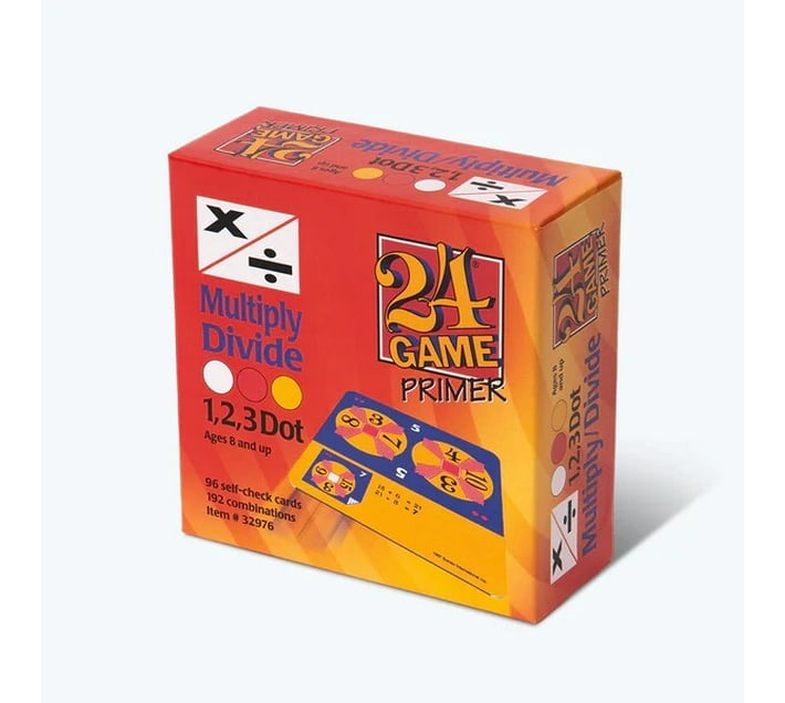 Maths 24 Maths24 Paper Problem Solving Card Game (Multicolour) | Makro