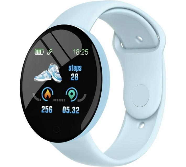 MACARON Bluetooth Smart Watch Smartwatch (blue Strap, 1) | Makro