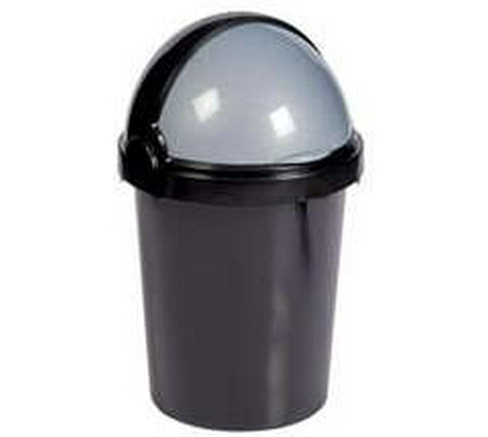 Otima Obin25L Plastic Dustbin (Black) | Makro