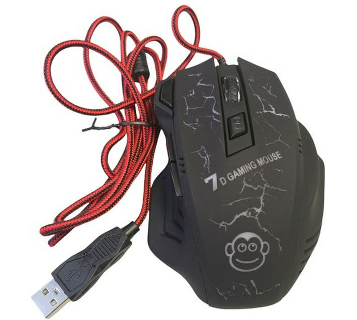 SUPER E Ebai FZF-F8 USB Wired 7D Gaming Mouse Wired | Makro