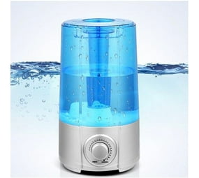 condere 16" Remote-Controled Pedestal Mist Fan A 5 Blade Floor Fan ...