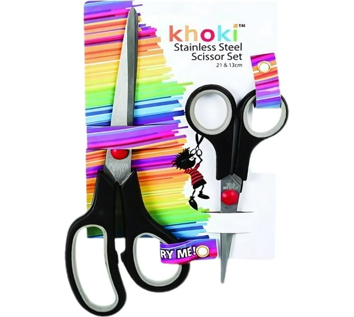 AZ Decor Scissor Pl Handle 17Cm Scissors (Black) | Makro