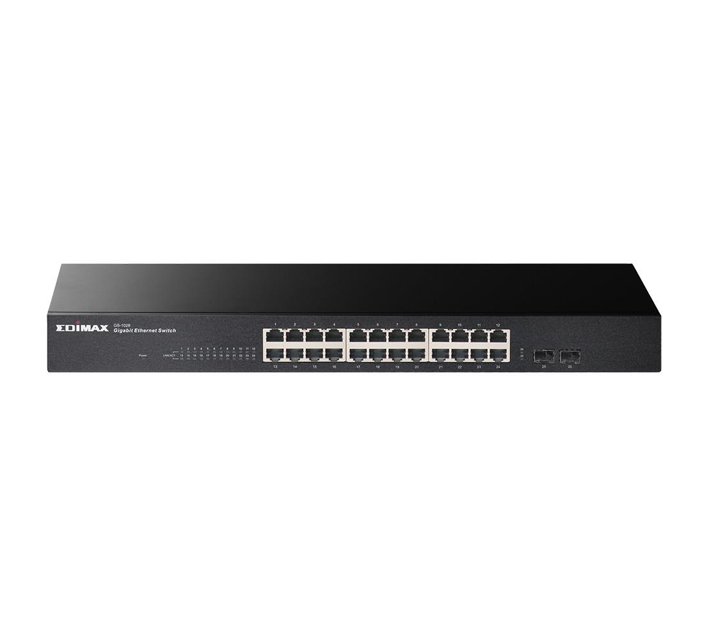 Someone’s in a Makro Edimax 24 Port, Unmanaged, Gigabit Switch With 2 ...
