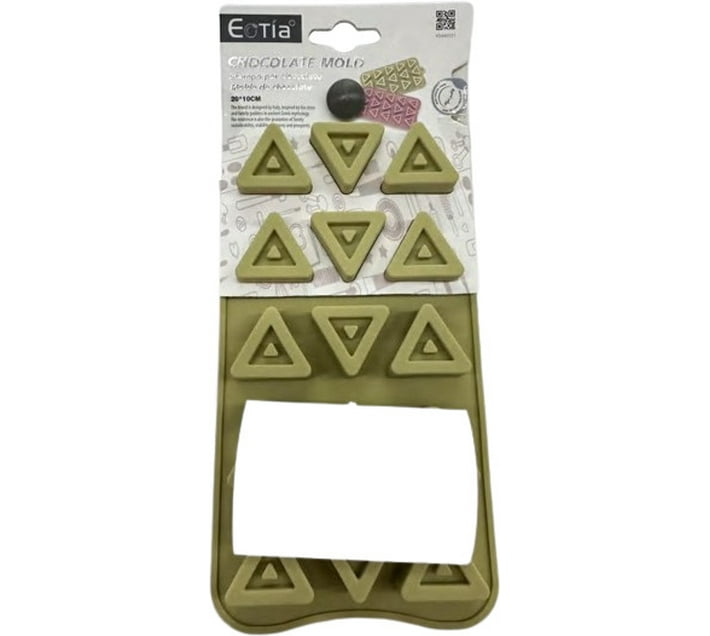 Eotia Eotia YD440721 Chocolate Mold Triangle Shaped 20x10cm Plastic ...