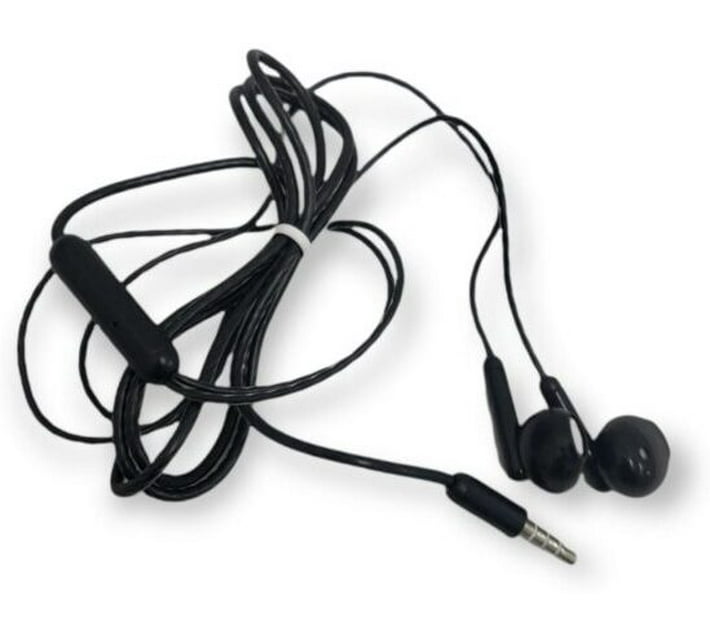generic U72 Wired Earphones- Black Wired Headset (In the Ear) | Makro