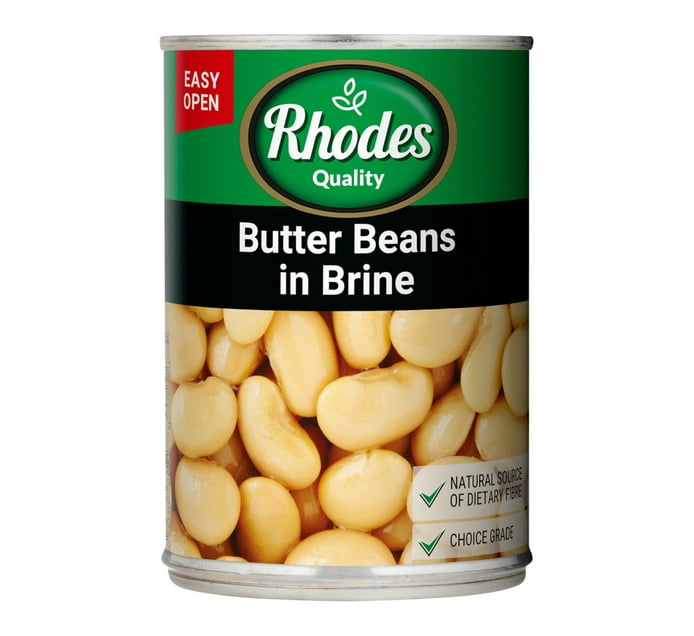 Rhodes Butter Beans (12 x 410g) | Makro