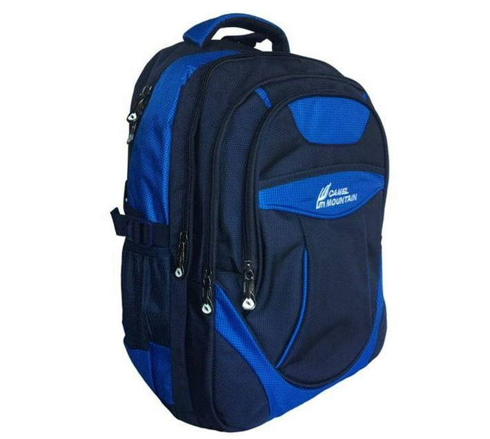 Someone’s in a Makro Camel Mountain Laptop Backpack Rainproof School ...