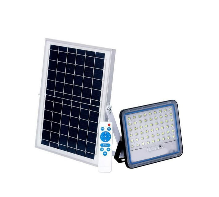 Someone’s in a Makro 600W Pure White Lens Solar Flood Light Mood