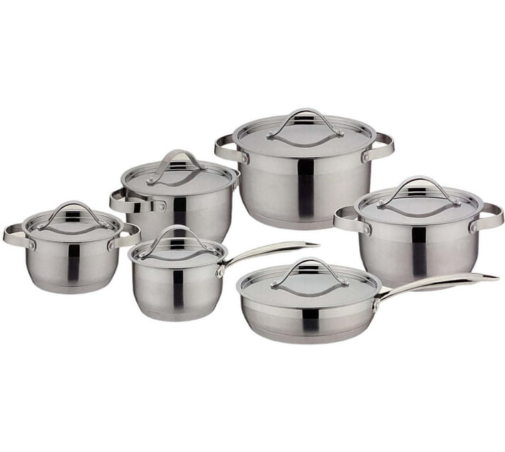 Crockery Centre AD05628_c1 Stainless Steel Cookware Set (1 - Piece) | Makro