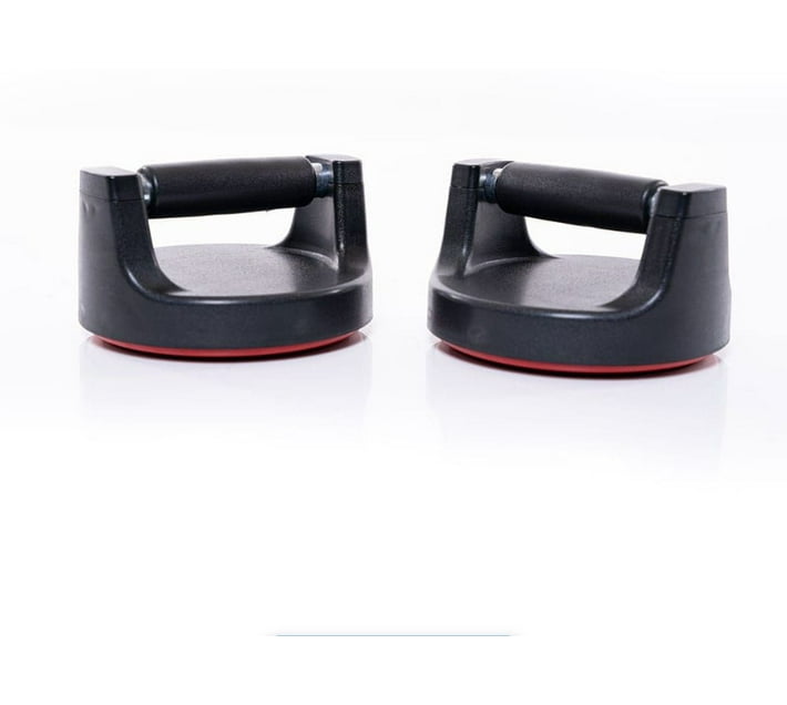 home gym SuperStrength Push Up Blocks Push-up Bar (Black) | Makro