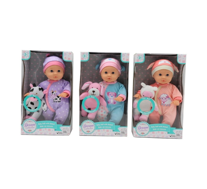 Dream Collection Doll and Animal with Sound | Makro