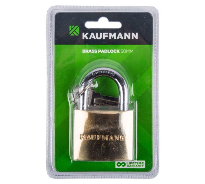 Kaufmann - Brass Lock 50Mm | Makro