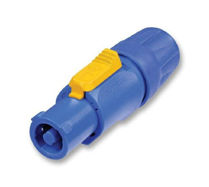 Someone’s in a Makro Neutrik (NAC3FCA) High Power Connector, 3Pin, Blue ...