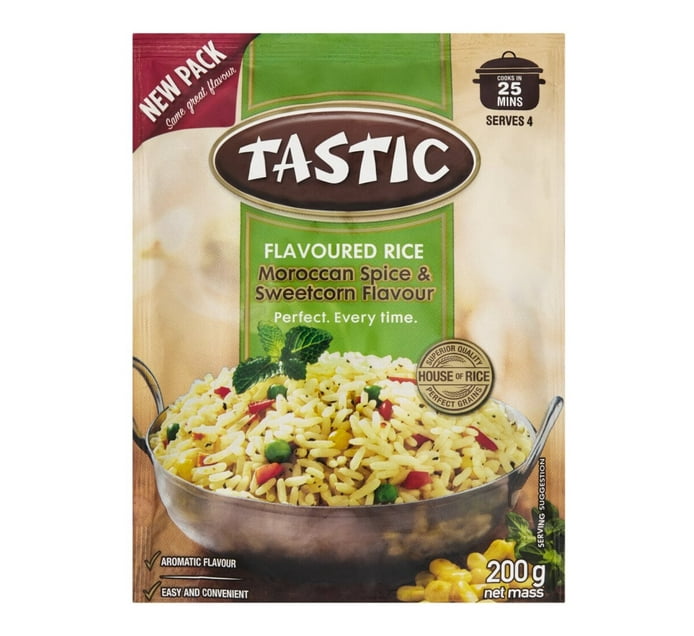 Someone’s in a Makro Tastic 1 x 200g Flavoured Rice Mood